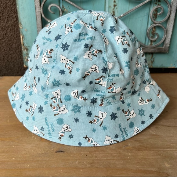Disney | Accessories | Disney Parks Frozen Olaf Infant Baby Sun Bucket ...